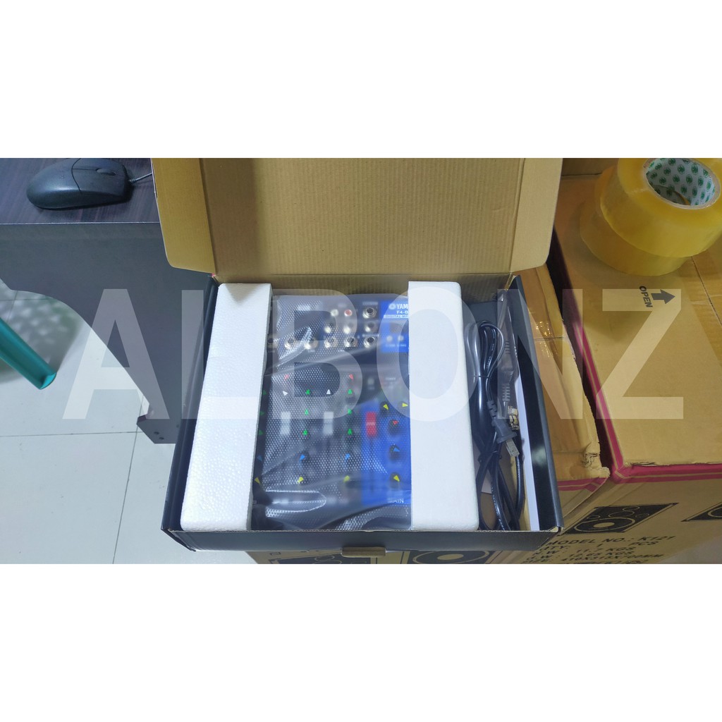 F4 Professional 4 Channel Yamaha Mixer with USB and Bluetooth | Shopee ...
