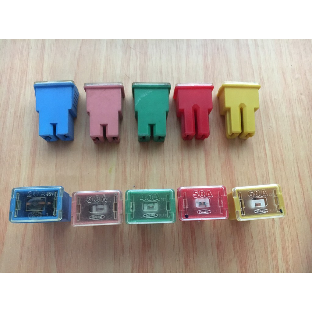 Car fuse (car) long leg box 20A-60A (JAPAN-KOREA-TQ store) | Shopee ...