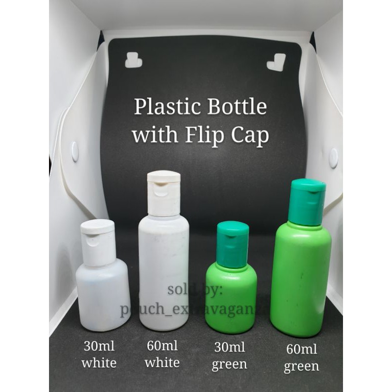 [10PCS.] Cheap Plastic Bottle with Flip Cap / Cosmetic Bottle ...