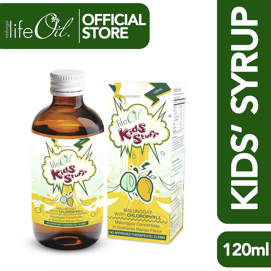 LifeOil Kids Stuff Syrup 120ml | Shopee Philippines