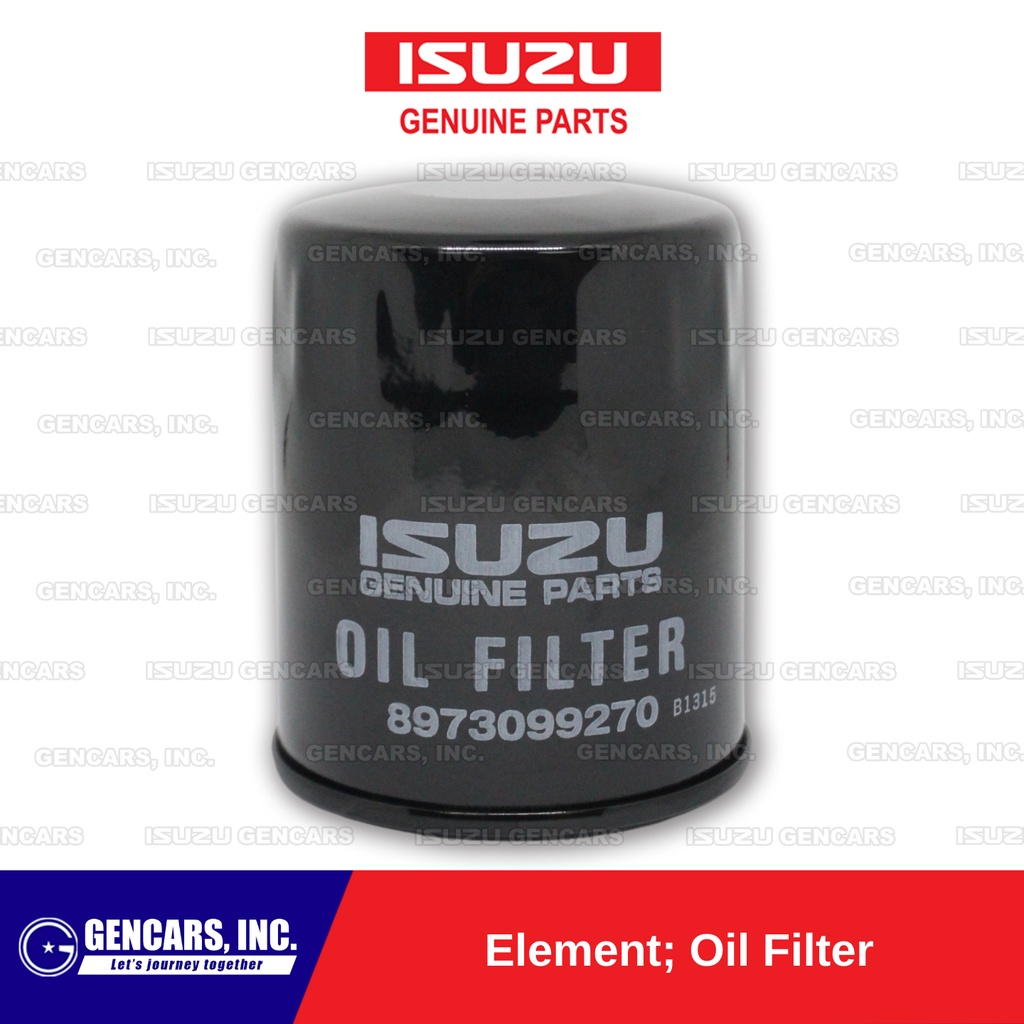 Isuzu Oil Filter Element Type for Crosswind, D-Max 4JA1(8-97309927-0 ...