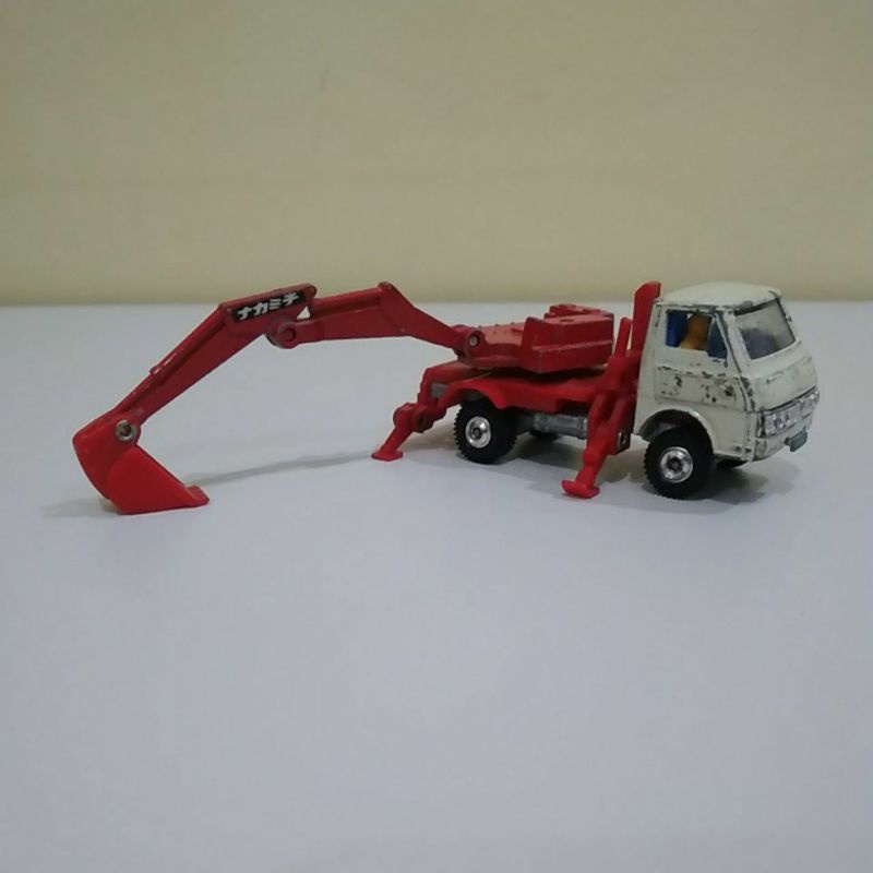 Eidai Grip Zechin Isuzu Elf Nakajima Tiger Mounted Backhoe truck (made ...