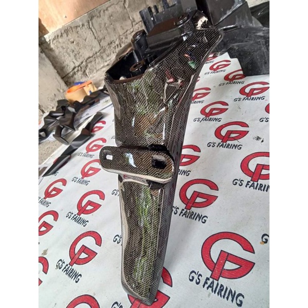 Raider 150 rear fender carbon fiber, carbon fiber rear fender, raider ...