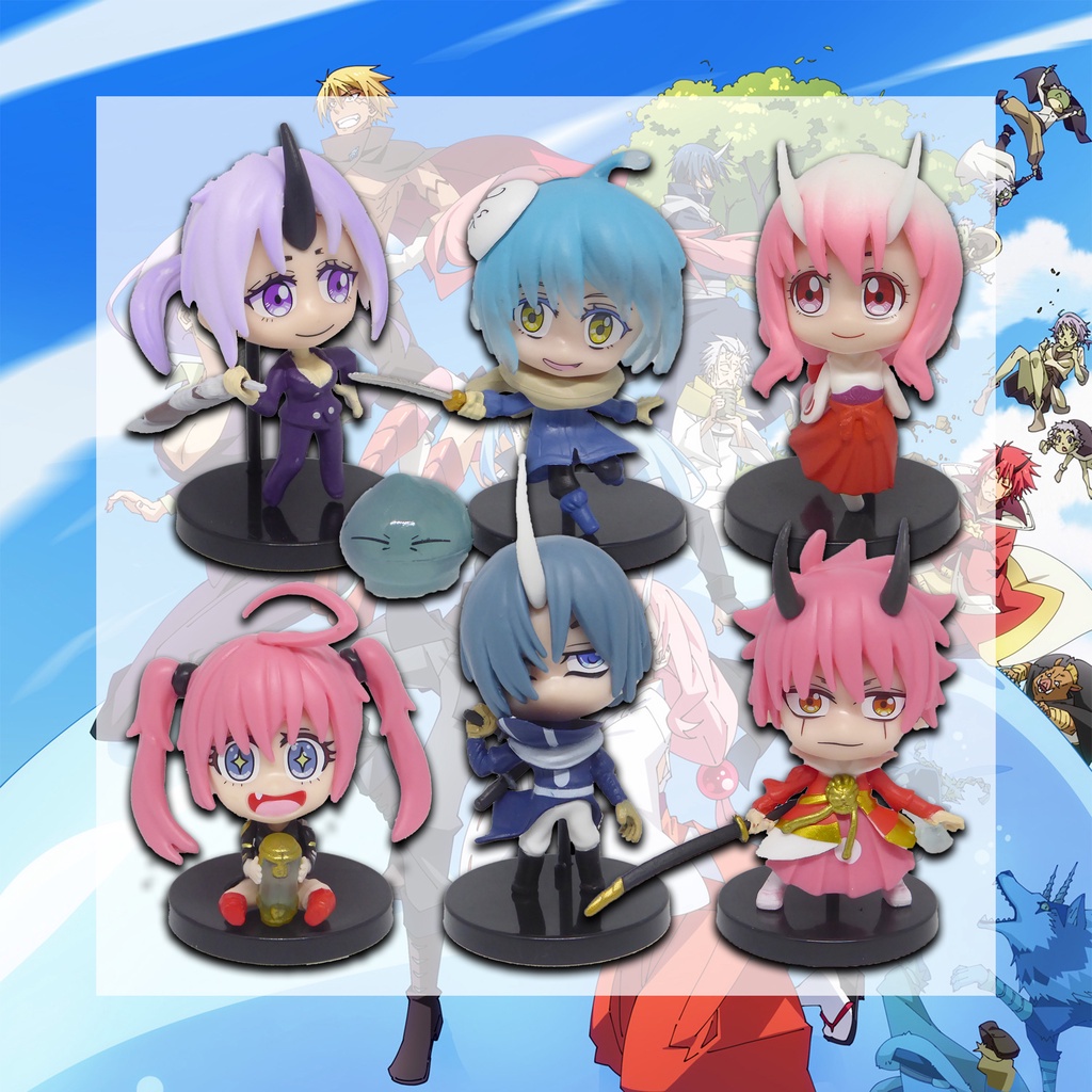 Action Figure Tensei Shitara Slime Datta Ken "Rimuru, Milim, Benimaru ...