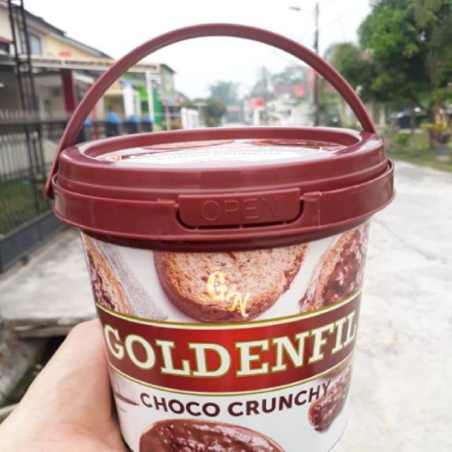 Goldenfil Choco Crunchy 1kg | Shopee Philippines