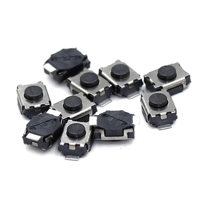 10pcs/lot Saklar Tombol Tekan Mikro Momentary Smd 2 Pin 3x4mm 3x4 X 2mm ...