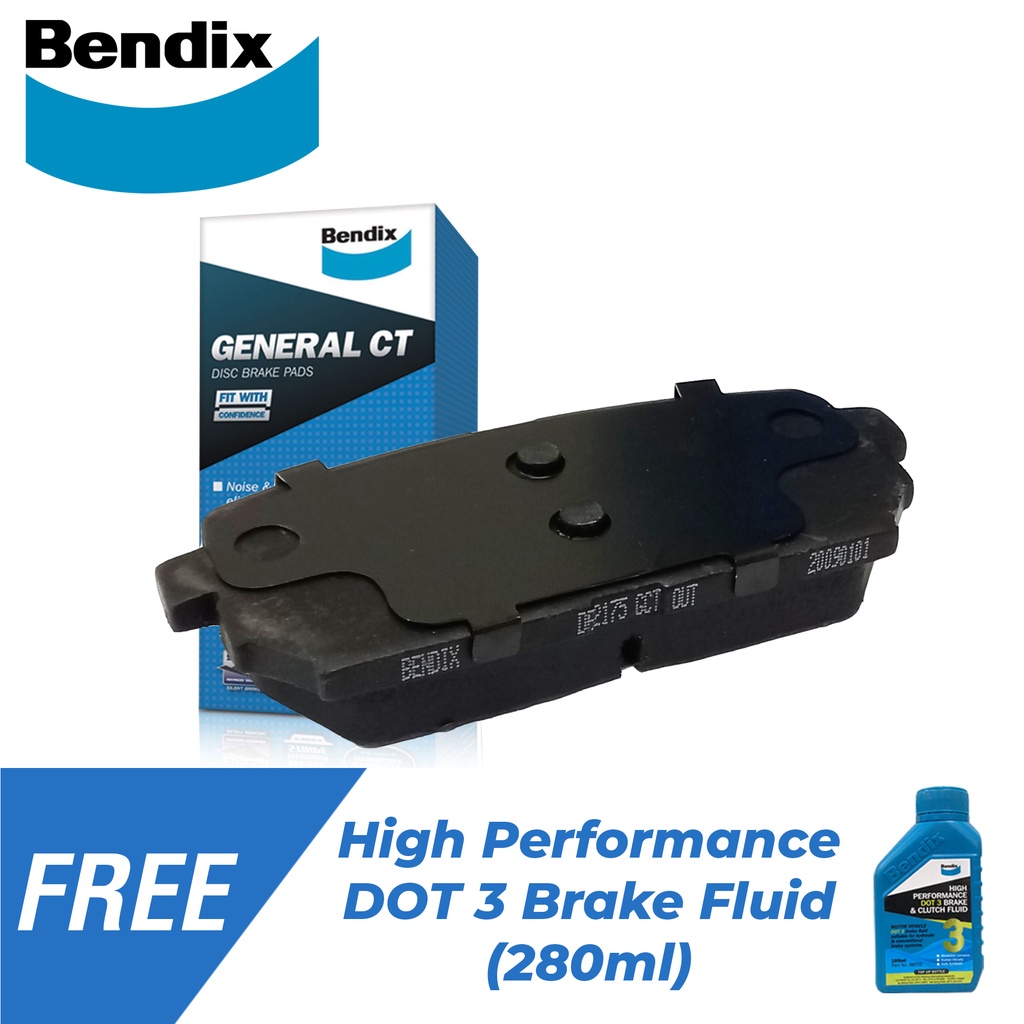 Bendix Brake Pads GCT DB2242 Front Set for Nissan Patrol Royale 2010-2014 | Shopee Philippines