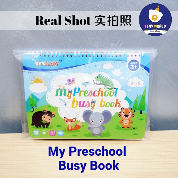 My Preschool Busy Book My Preschool Quiet Book | Shopee Philippines