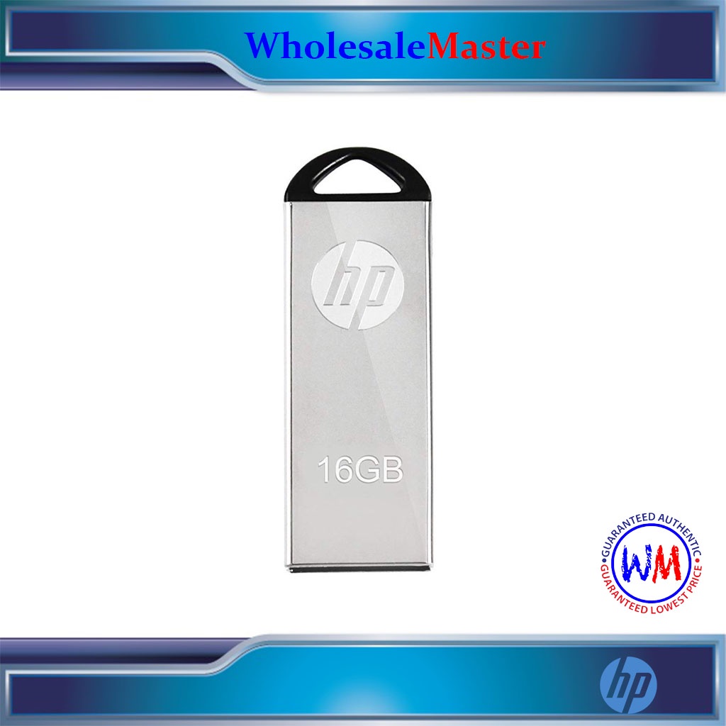 HP Metal USB 2.0 Flash Drive 32GB V220W | Shopee Philippines