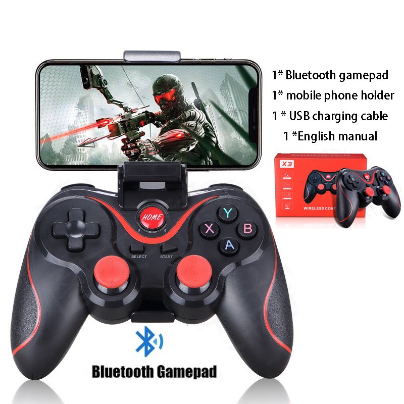 Gen Game X3 Wireless Bluetooth Gamepad Game Controller For Ios Android Smartphones Tablet 8985