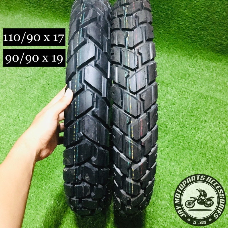Sapphire Power Tire D601 110/90 x 17 & 90/90 x 19 | Shopee Philippines