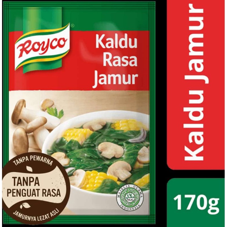 Royko Mushroom Flavored Broth 170gr | Shopee Philippines