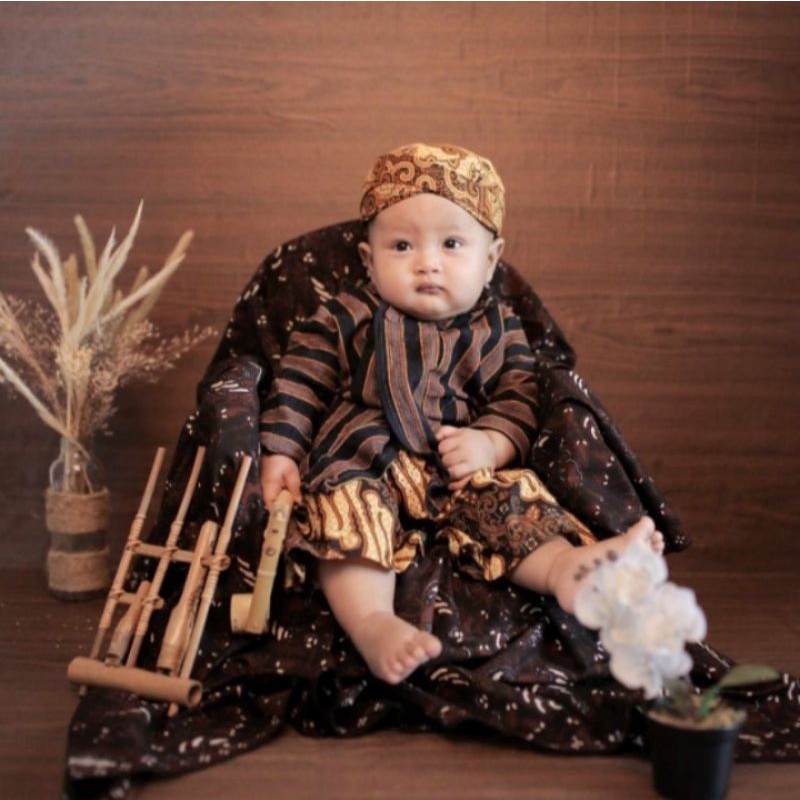 Photoshot costume/baby Surjan suit/Surjan CLOTHES SET/Children's Lurik ...