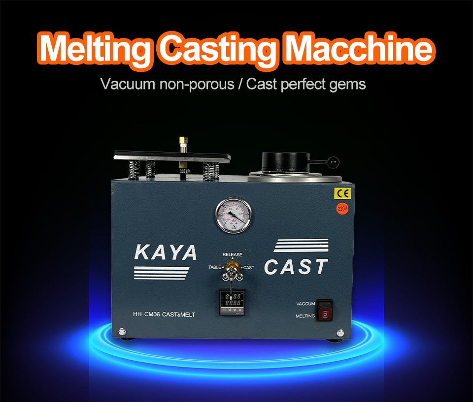 Vacuum Investing Casting Machine 1/2 HP, 3 CFM Lost Wax Cast ...