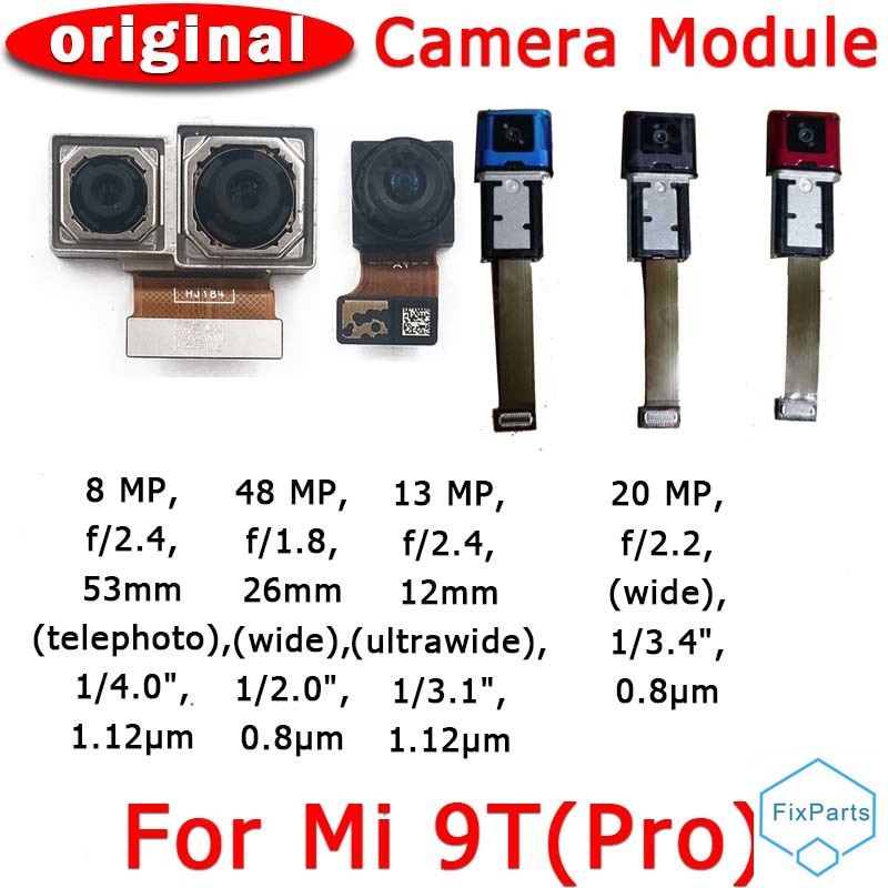 Original Front and Rear Back Camera For Xiaomi Mi 9T Redmi K20 Pro Main ...