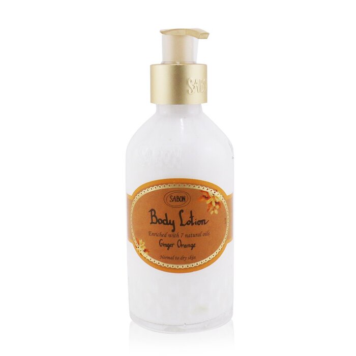 SABON - Body Lotion - Ginger Orange (With Pump) | Shopee Philippines