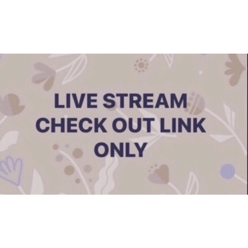 LIVE STREAM CHECK OUT ONLY | Shopee Philippines