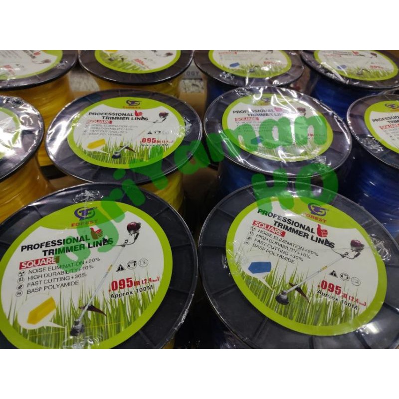 TANSI NYLON 100METERS ROLL TRIMMER LINE FOR BRUSHCUTTER/GRASSCUTTER ...