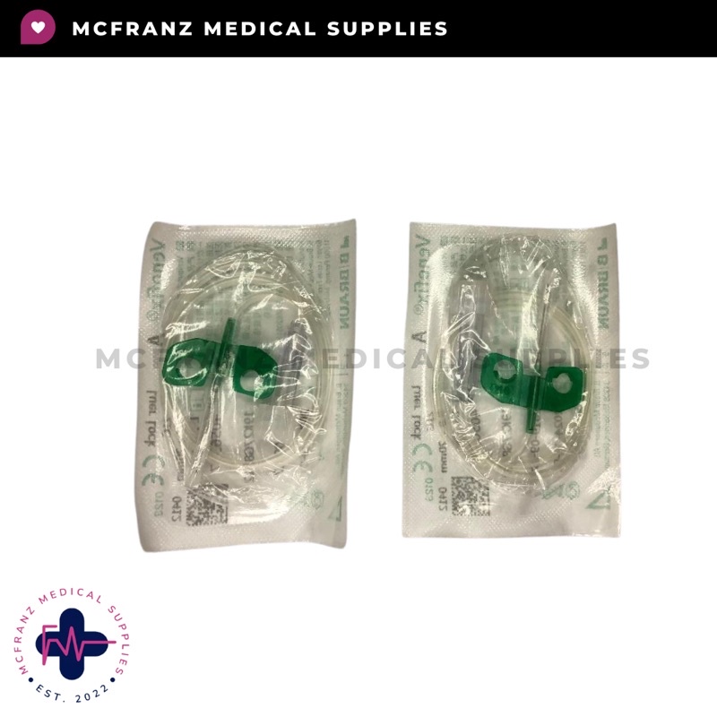 Venofix B Braun Butterfly Syringe l Venipuncture Set per Piece (G19 ...