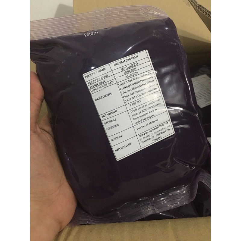 Ube Paste Imported 1kg | Shopee Philippines