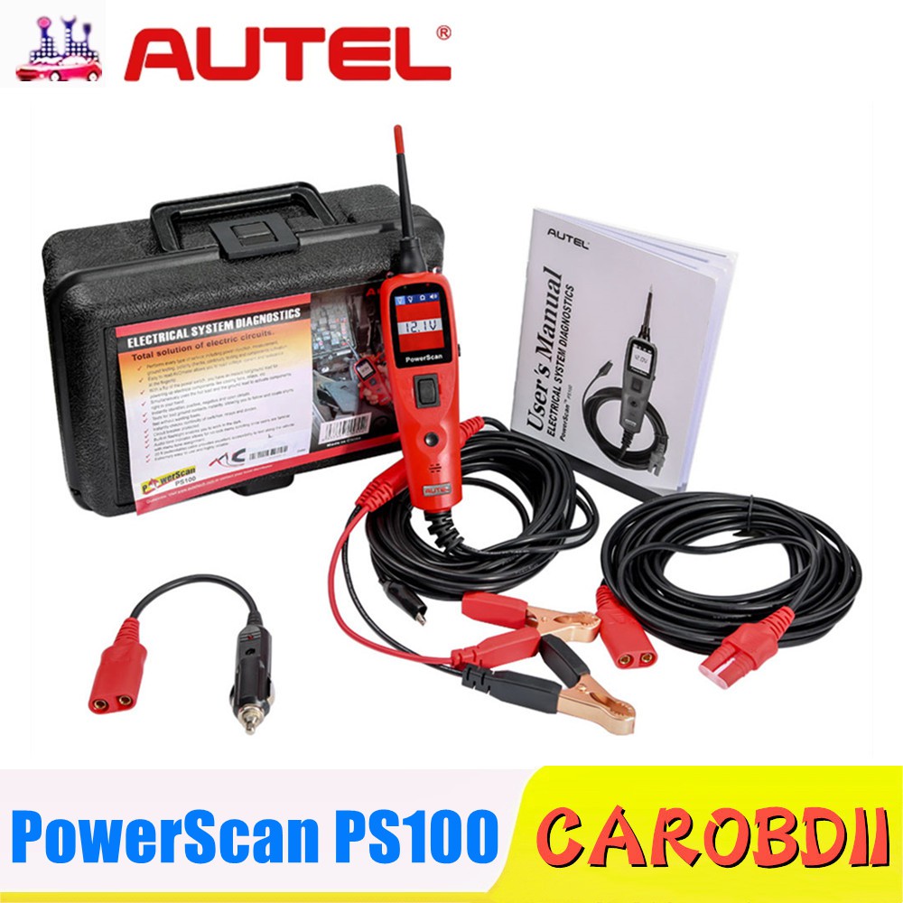Autel PS100 PowerScan Electrical System Diagnosis Tool Electrical ...