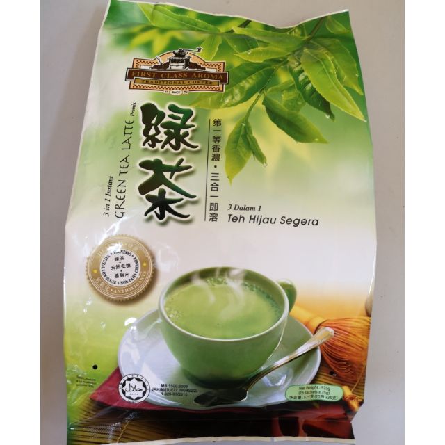 Yee Kong Green Tea Latte 怡保义江三合一绿茶 (35g x 15sac) | Shopee Philippines