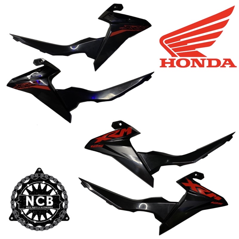 Genuine Honda xrm 125 fi side cover (pair) | Shopee Philippines