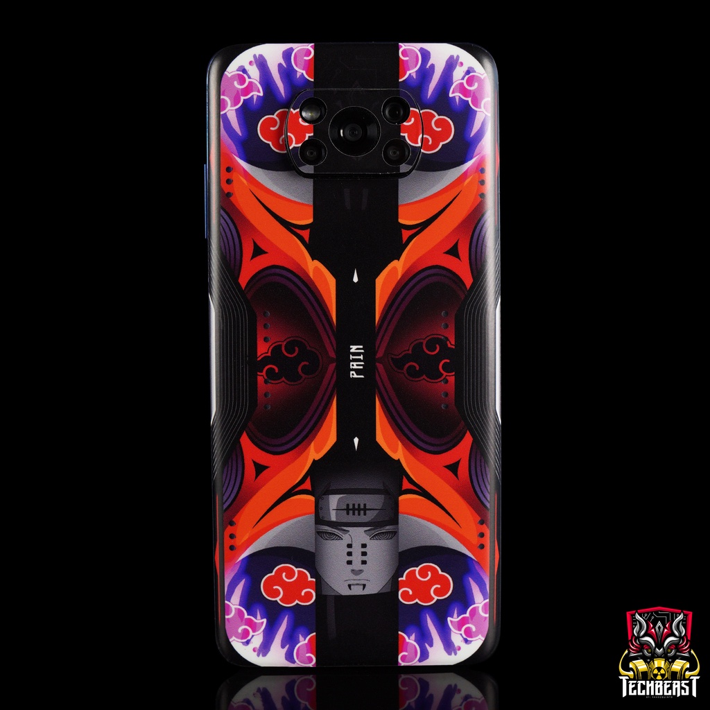 3M Akatsuki Naruto Gaming Skin Vinyl Wrap Universal Techbeast ( MESSAGE ...