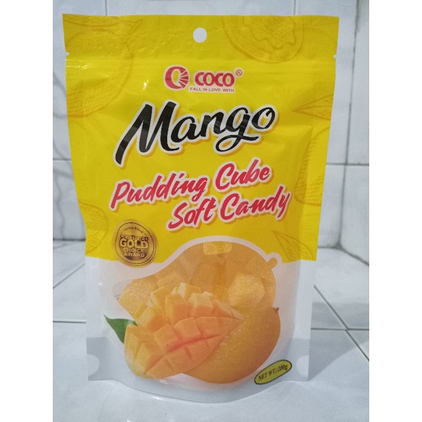 MANGO Pudding Cube Soft Candy 200g | Shopee Philippines