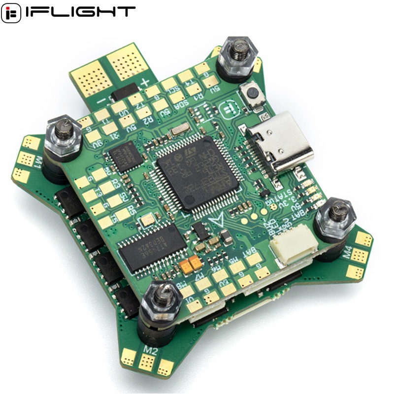 IFlight BLITZ STM32 F722 F7 Flight Controller W/ BLITZ E55 55A 4-IN-1 ...