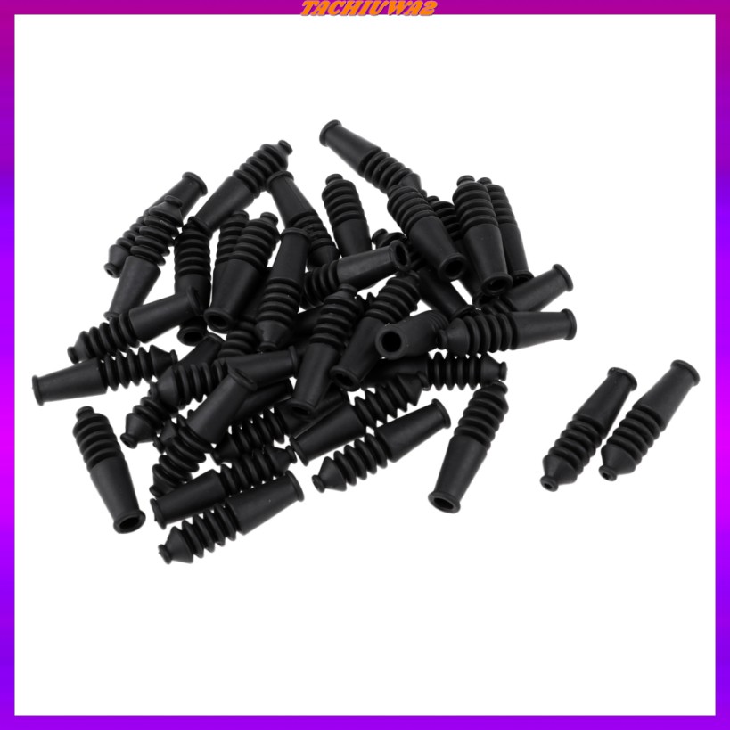 40pcs Soft Rubber Housing End Caps Bike Ferrules Ferrule Brake Cable ...