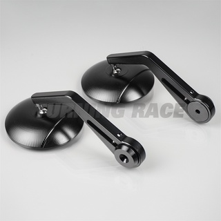 1 Pair Mirror Handlebar Ends For Piaggio Vespa Sprint Primavera LX LXV ...