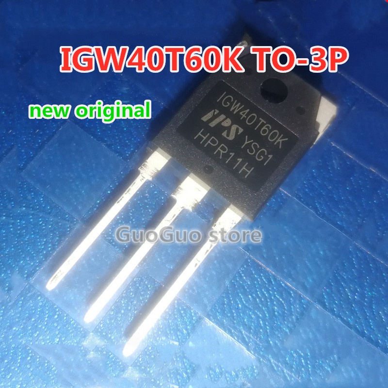 2pcs 5pcs IGW40T60K TO3P IGW40T60U IGW40T60F IGW40T60 40T60 TO-3P 40A ...