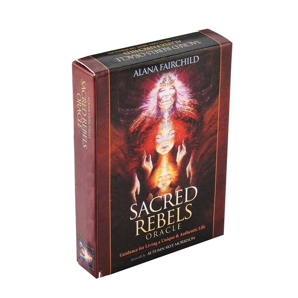 Sacred Rebels Oracle Tarot Card Game Witch Tarot Deck Table Card Board ...