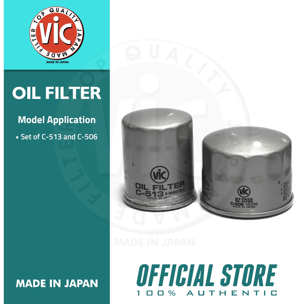 VIC Oil Filter C-508A(Outlet) | Shopee Philippines
