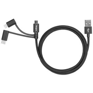 Targus Aluminium Series 3-in-1 Lightning Cable - Black (ACC101110AP ...