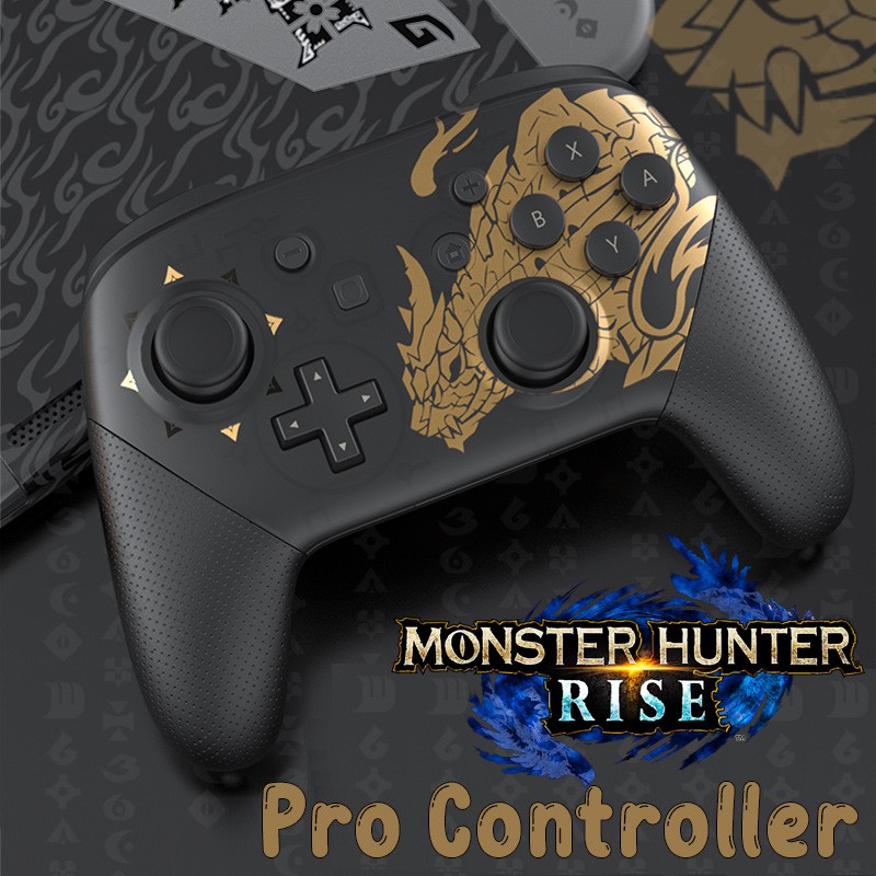 Pro Controller Monster Hunter Rise Nintendo Switch Stick Wireless ...