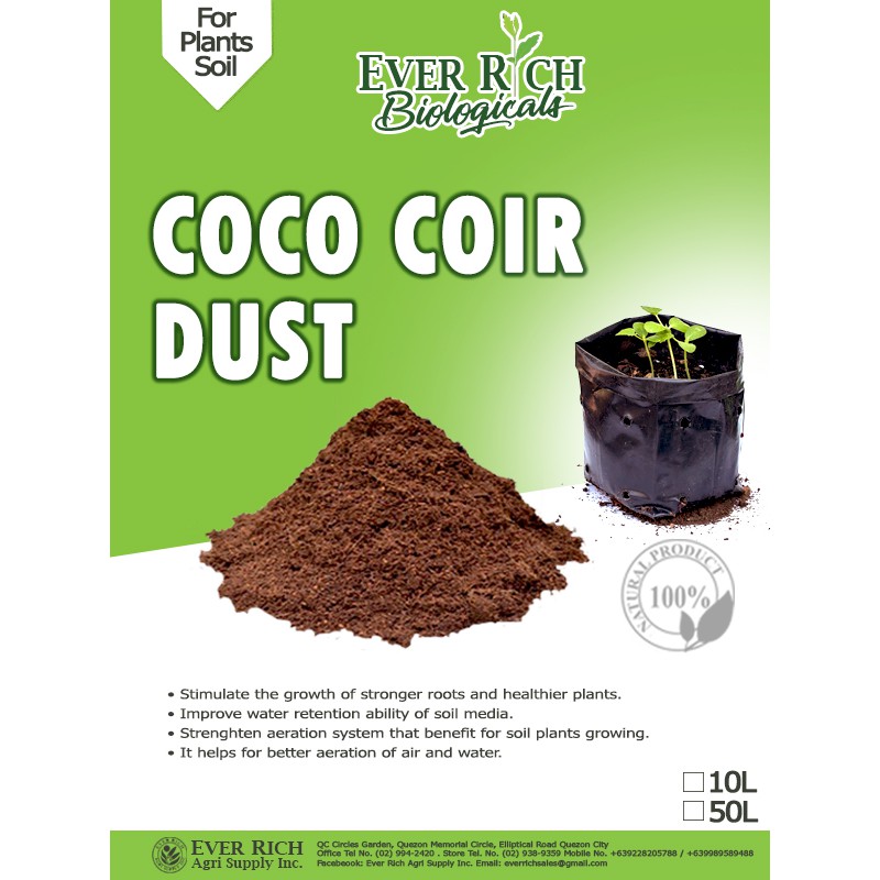 COCO COIR DUST or COCOPEAT---------Soil MEdium and Soil Enhancer ...