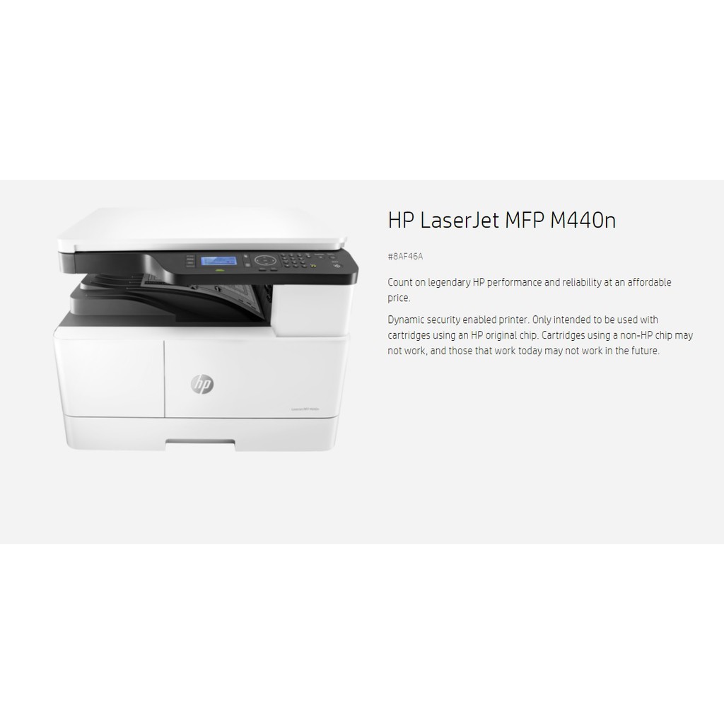 HP Printer LaserJet MFP M440n Monochrome Printer | Shopee Philippines