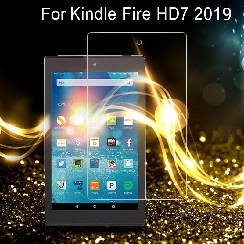 For Amazon Kindle Fire 7 7th 9th Gen 2019 Tablet Tempered Glass Screen ...