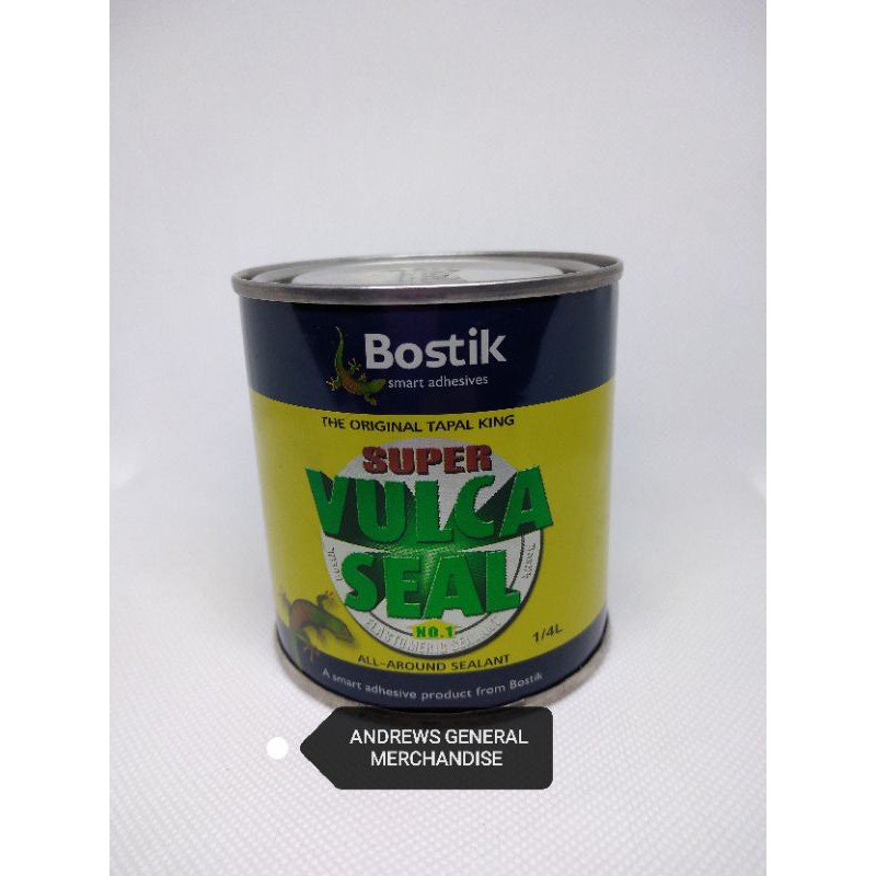 BOSTIK VULCASEAL 1/4 LITER | Shopee Philippines