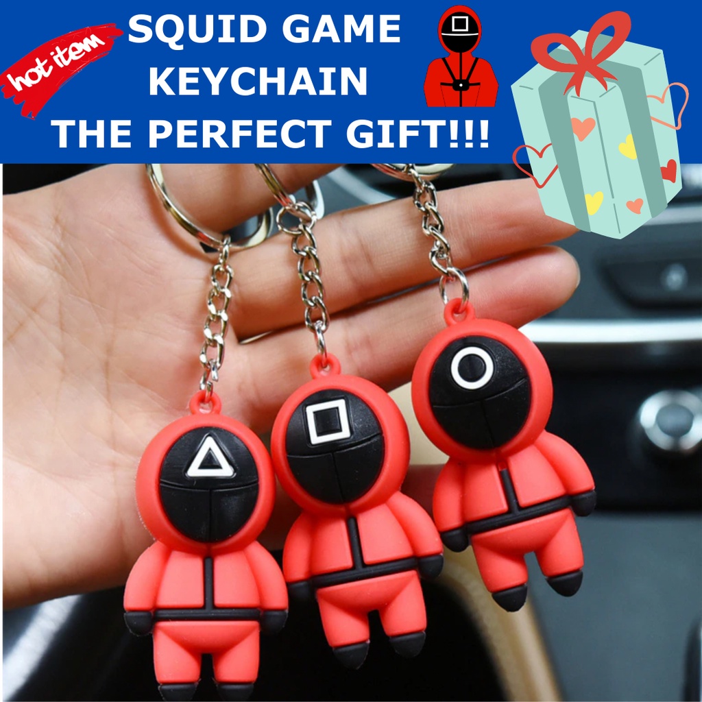 Squid Game Key Chain Squid game Keychain squid game collectibles ...