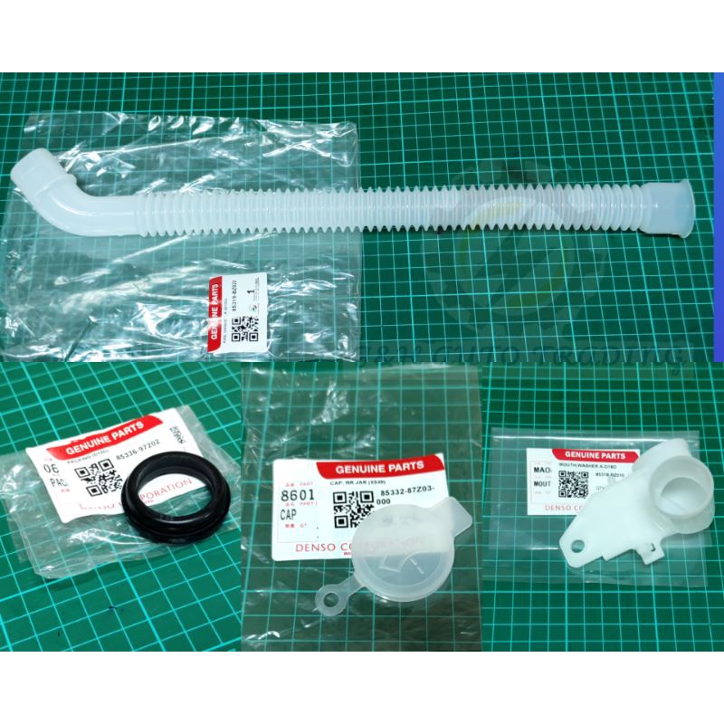 FULL SET PERODUA VIVA WIPER / WAHSER TANK SET CAP + JOINT + RUBBER ...