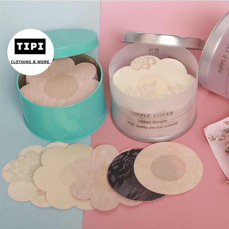 Box of 30 flower-shaped paper chest stickers (box of 30 bag) | Shopee ...