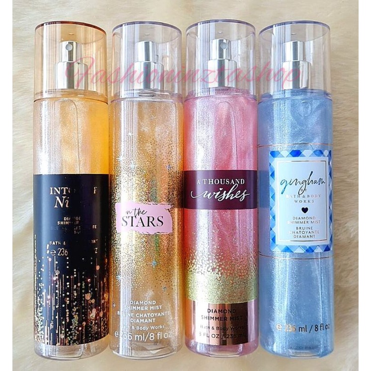Bath and Body Works Diamond Shimmer Mist in 5ml and 10ml | Shopee ...