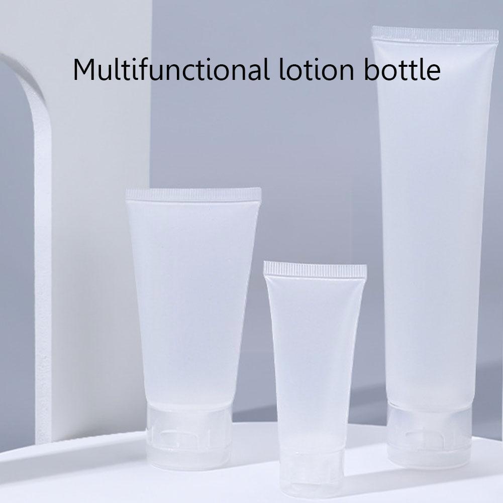 30ml 50ml 100ml Shampoo Squeeze Pouch Bottle Travel Bag Fluid Makeup ...