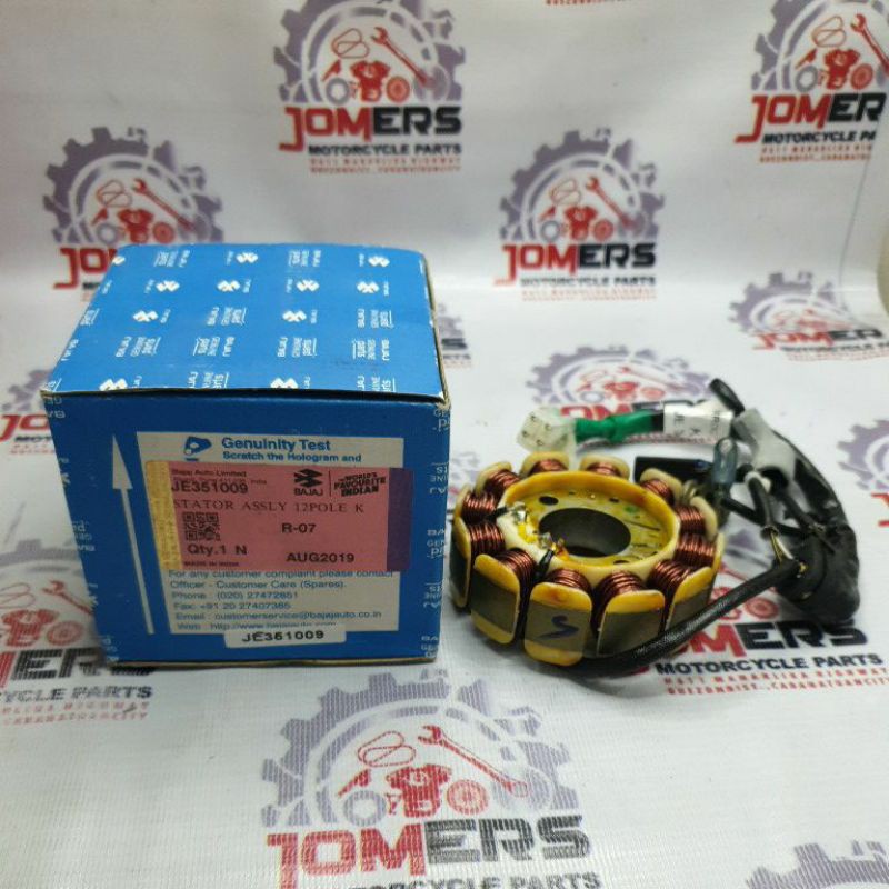 Rouser NS150 Stator Assembly DC GENUINE JE351009 (S4-D) | Shopee ...