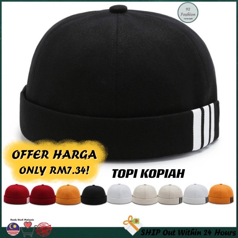 2024 Style MikiHat Hat Kopiah Viral Topiah New Trend Songkok Roll Hat ...