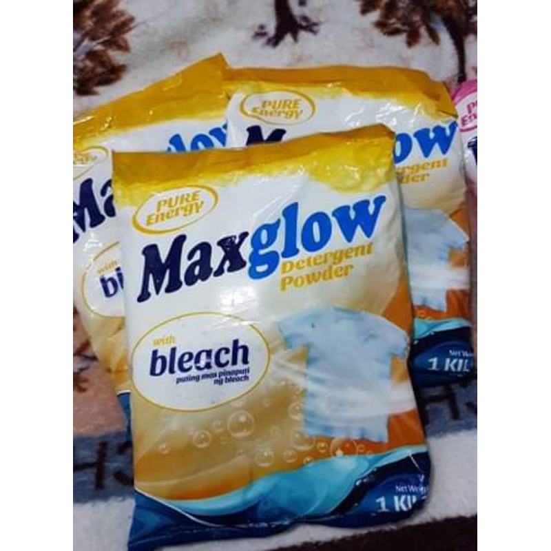 maxglow detergent powder 1kg | Shopee Philippines
