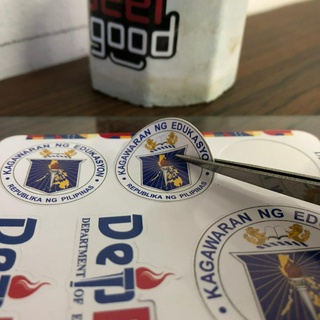 DEPED Sticker Set (Logo and Seal) | Shopee Philippines